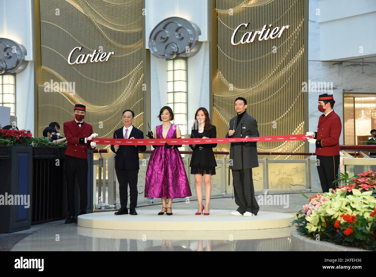 Taiwan, Japan, 17 November, 2022. Taiwanese actress Brigitte Lin and ...