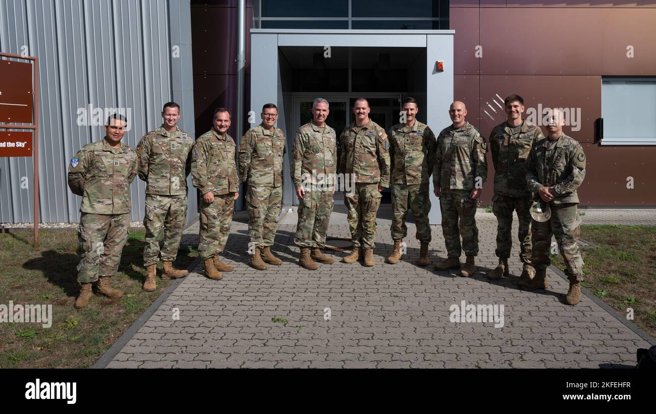 Lt. Gen. Stephen N. Whiting, Space Operations Command commander, poses ...