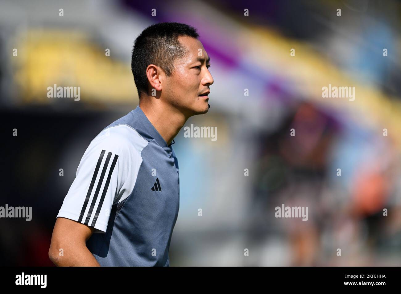 Doha City, Qatar, 18 November, 2022. The 2022 FIFA World Cup referees ...