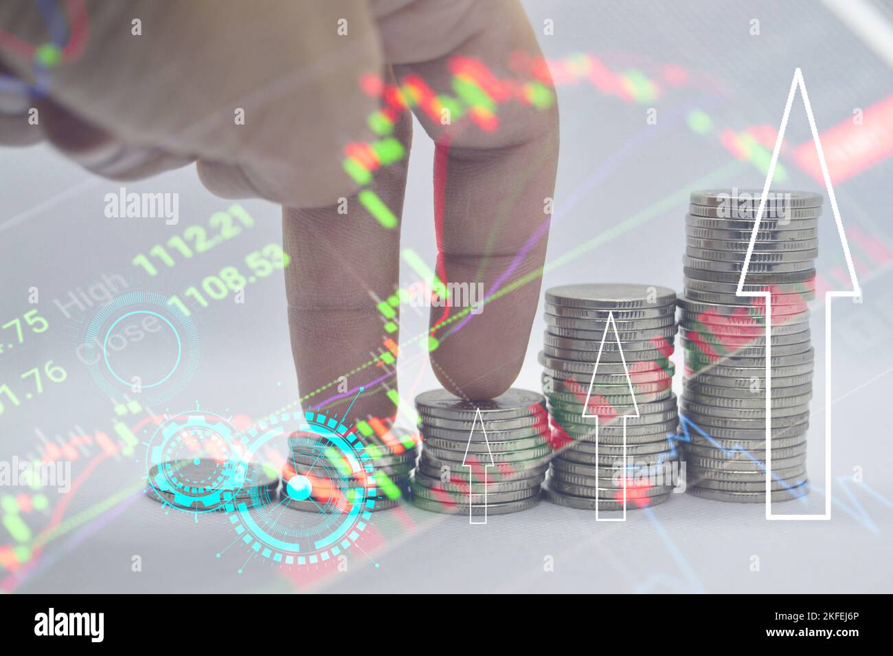 Uptrend hi-res stock photography and images - Alamy