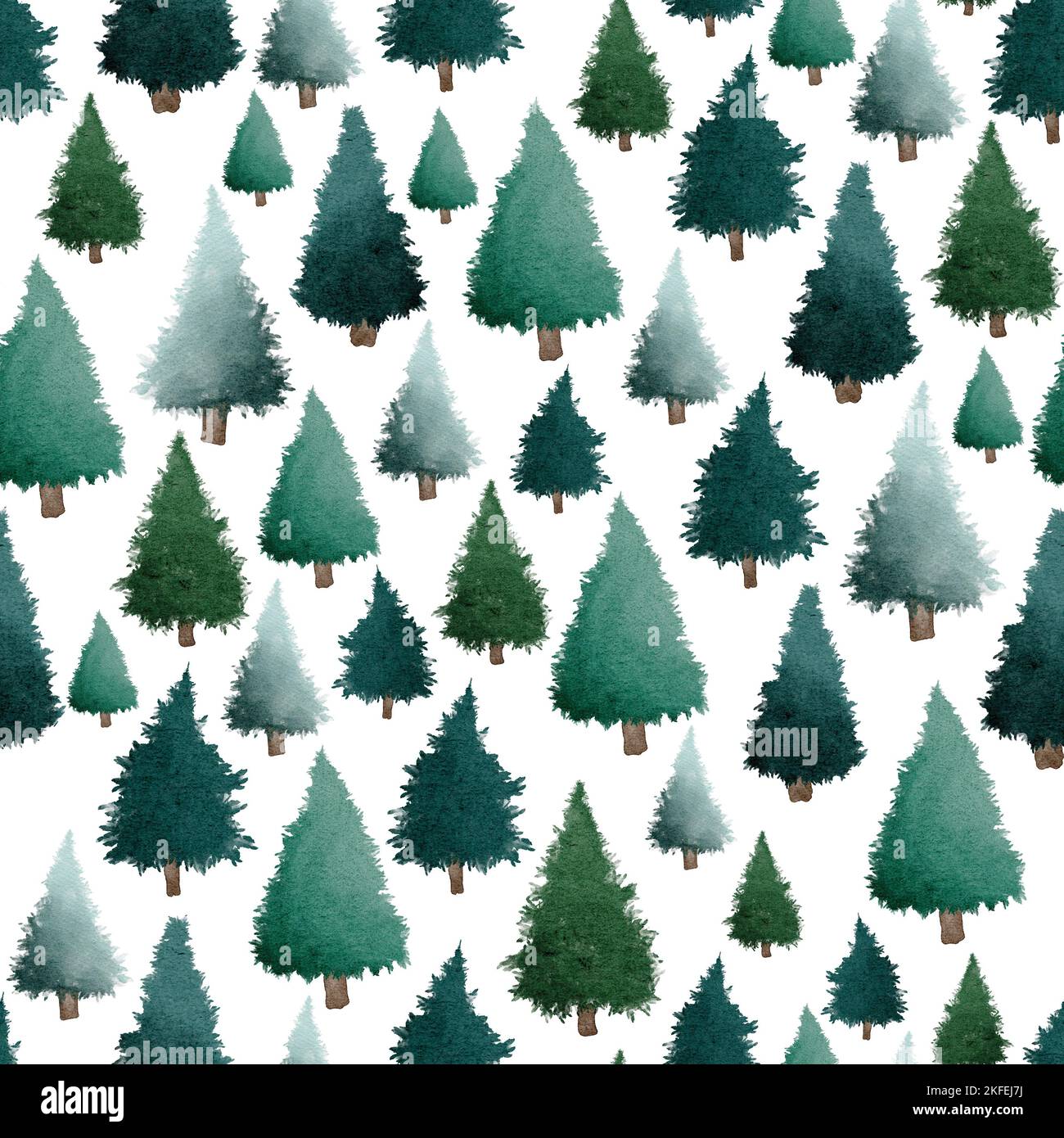 Seamless christmas trees hi-res stock photography and images - Alamy