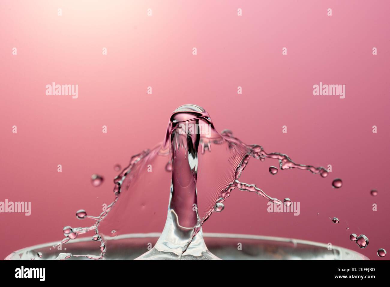 Water Drop with Ripples on water surface Stock Photo - Alamy