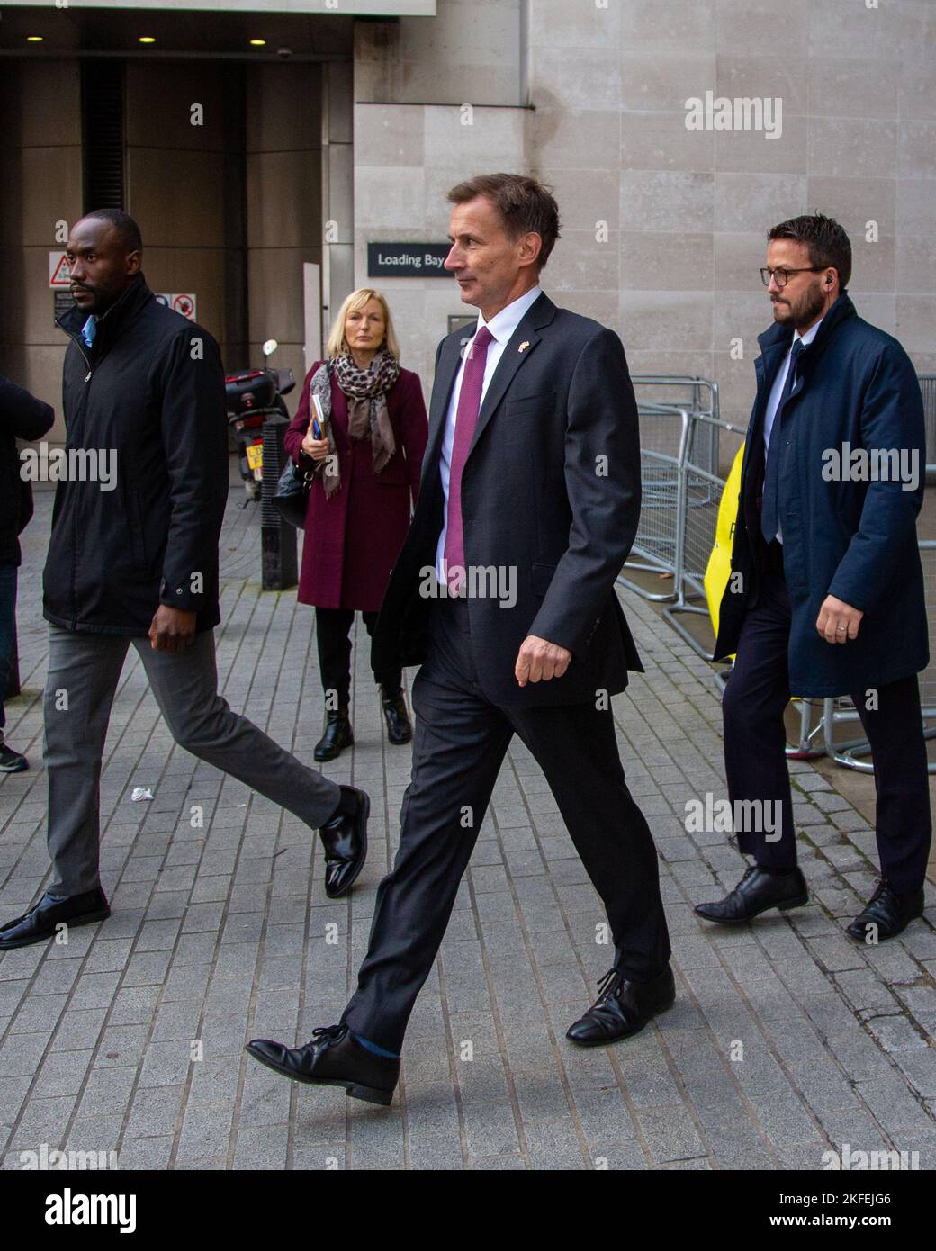 London, England, UK. 18th Nov, 2022. Chancellor of the Exchequer JEREMY ...
