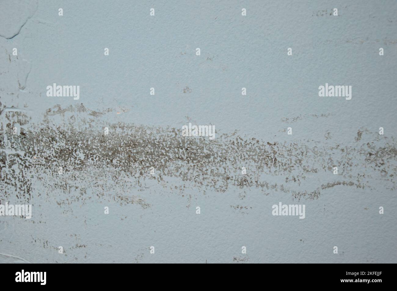 picture of blue wall with notch Smudged black, used as a background ...