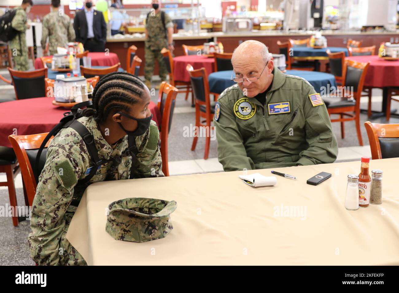 During his visit to NAS Lemoore, Calif., CNO ADM Mike Gilday sat down ...