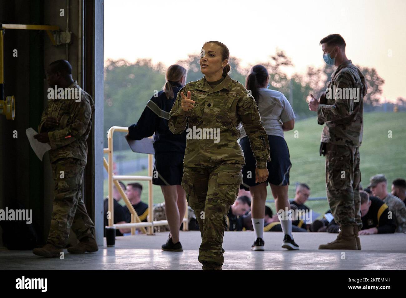 Lt. Col. Anduena Cake-Squires, National Guard Regional Medical Plans ...