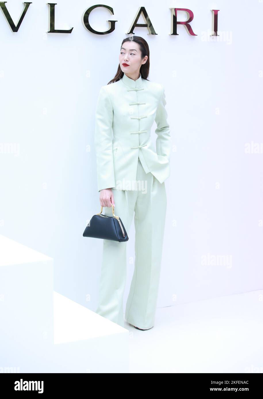 Shanghai, China, 18 November, 2022. Chinese model Liu Wen attends the ...