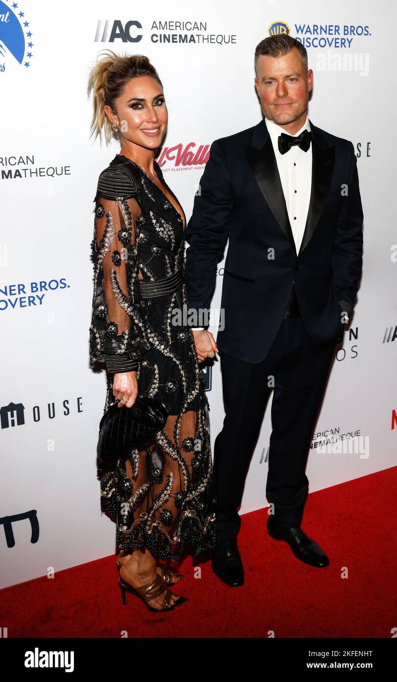 Los Angeles, CA - Nov 17, 2022: Rawson Marshall Thurber and his wife ...