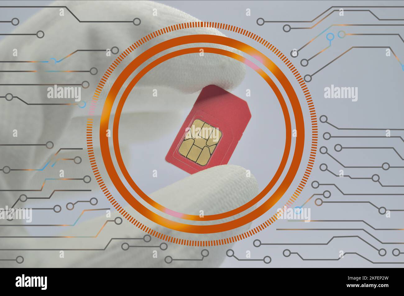 SIM card, 4G mobile phone 5G still use SIM card system Stock Photo - Alamy