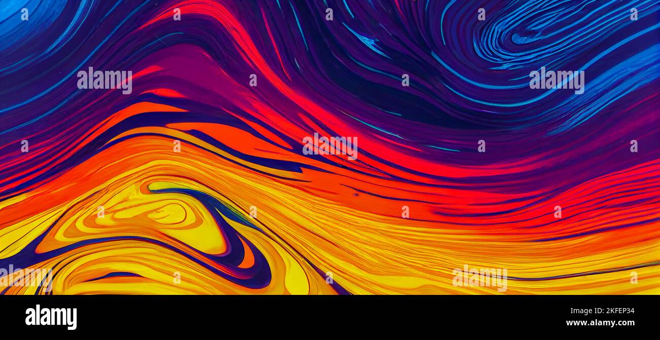 Panorama abstract gradient colorful background wallpaper Stock Photo ...