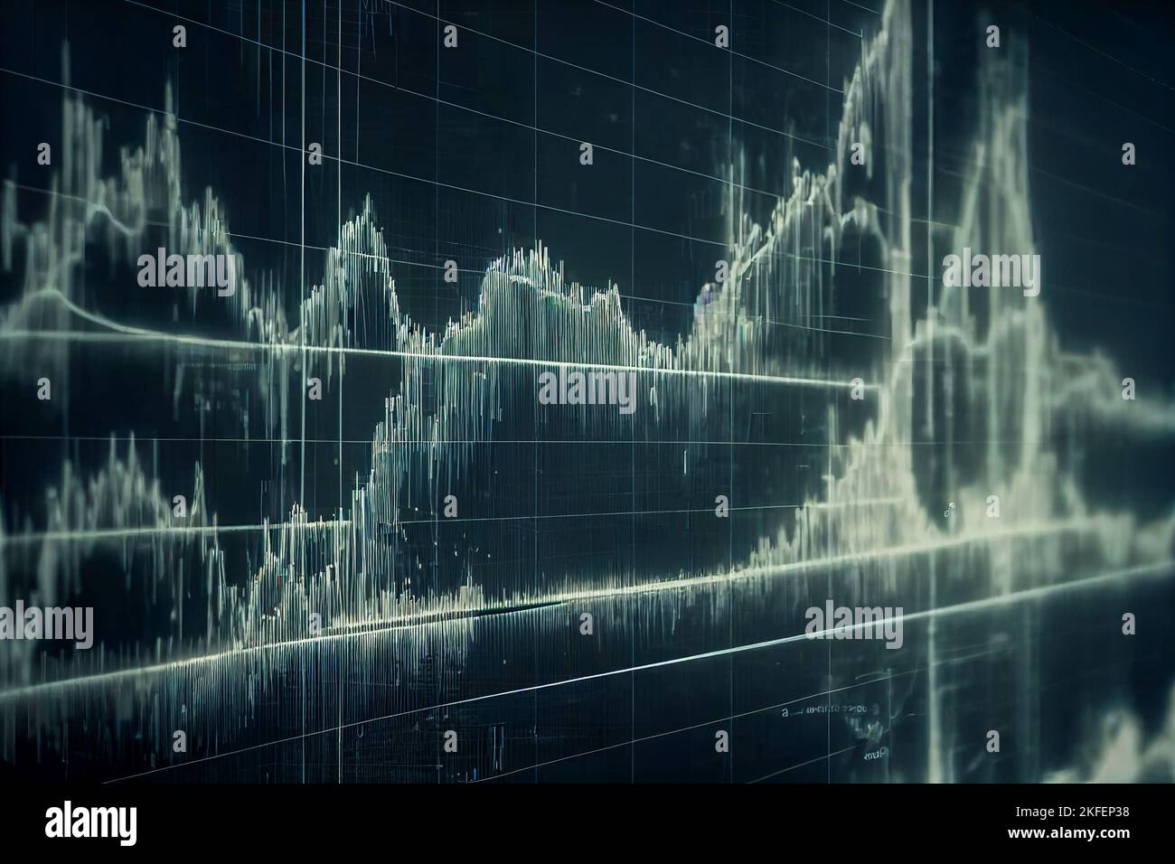 graphs and charts financial crisis Illustration Stock Photo - Alamy