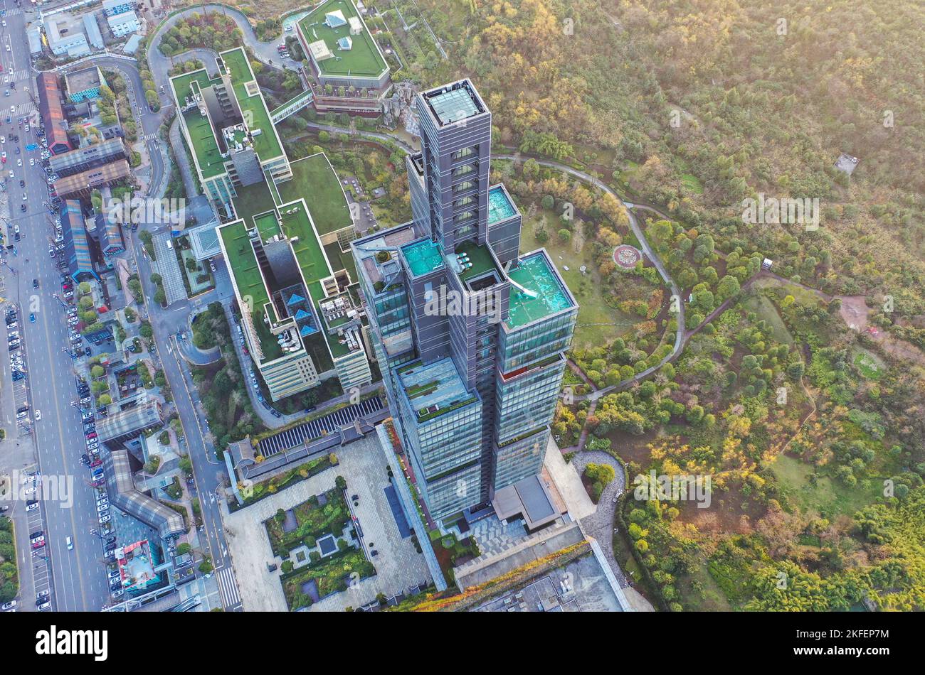 A unique-designed building draws people's attention, the design concept ...