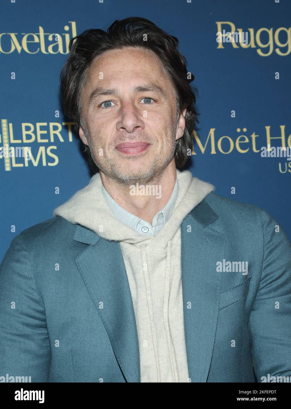 17 November 2022 -Beverly Hills, California - Zach Braff. A Sense of Home 2022 Gala held at ...