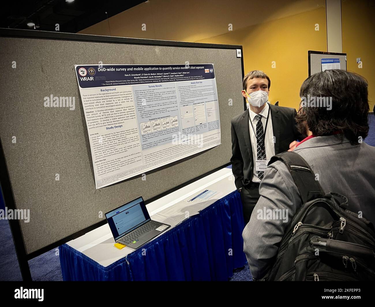 KISSIMMEE, Fla. (Sept. 13, 2022) Hans Linsenbardt, of Naval Medical ...