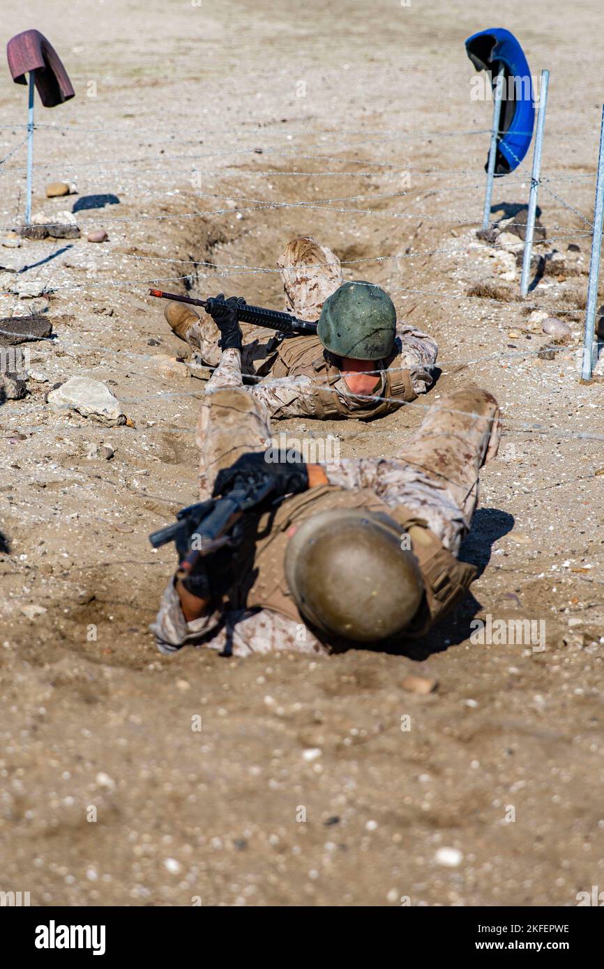 U.S. Marine Corps recruits with India Company, 3rd Recruit Training ...