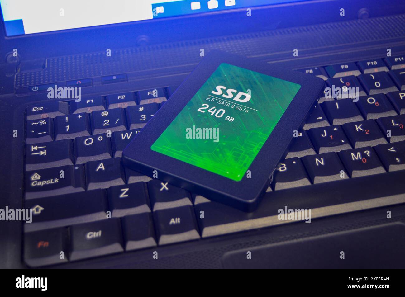 2 laptops hi-res stock photography and images - Alamy