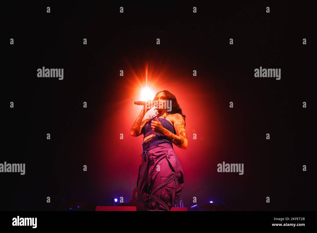 Copenhagen, Denmark. 17th Nov, 2022. The American singer and songwriter ...