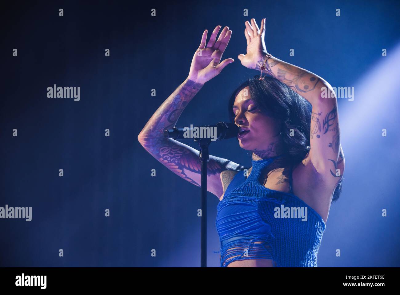 Copenhagen, Denmark. 17th Nov, 2022. The American singer and songwriter ...