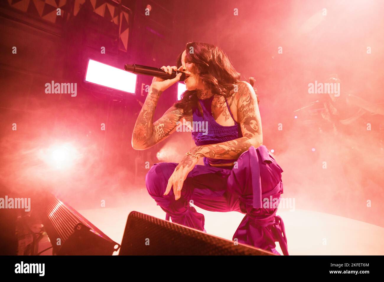 Copenhagen, Denmark. 17th Nov, 2022. The American singer and songwriter ...