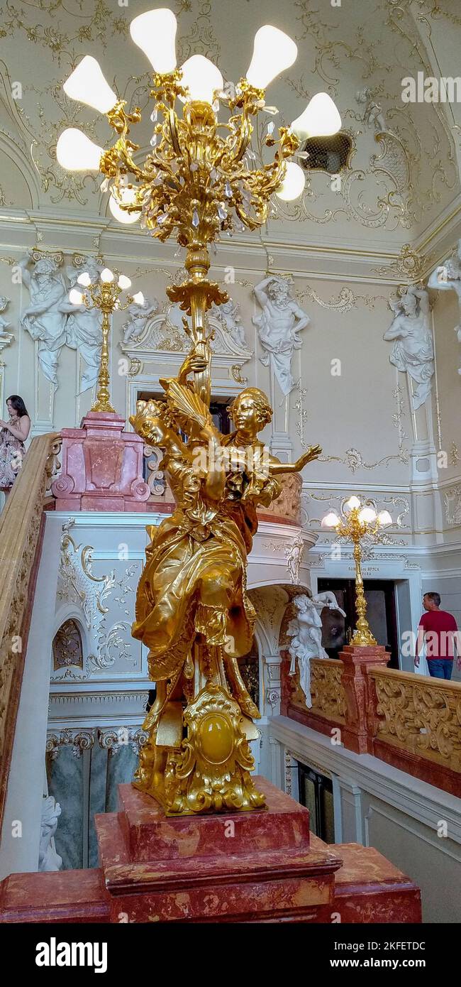 Odessa opera house inside hi-res stock photography and images - Alamy