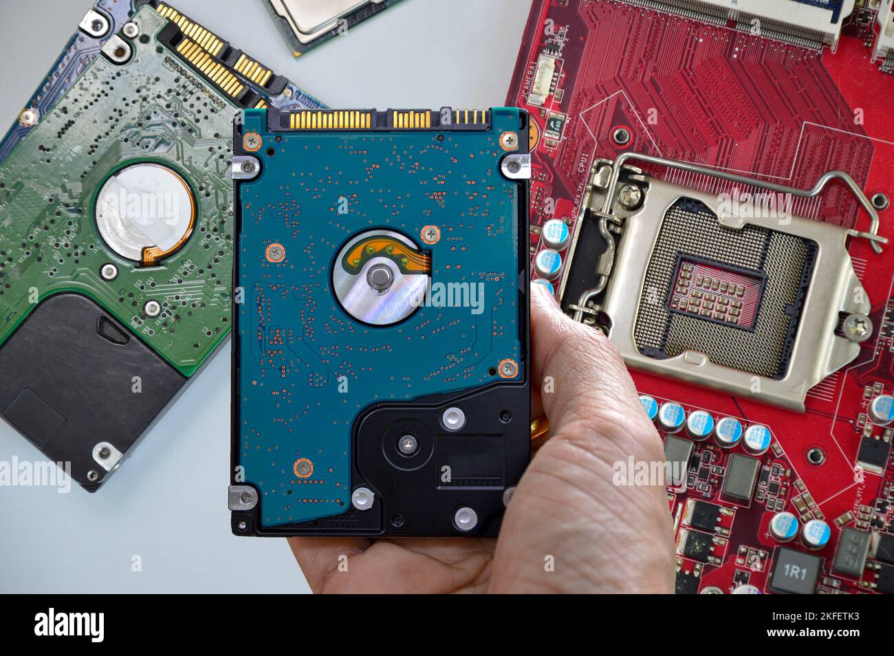 Portable hard disk in hi-res stock photography and images - Alamy