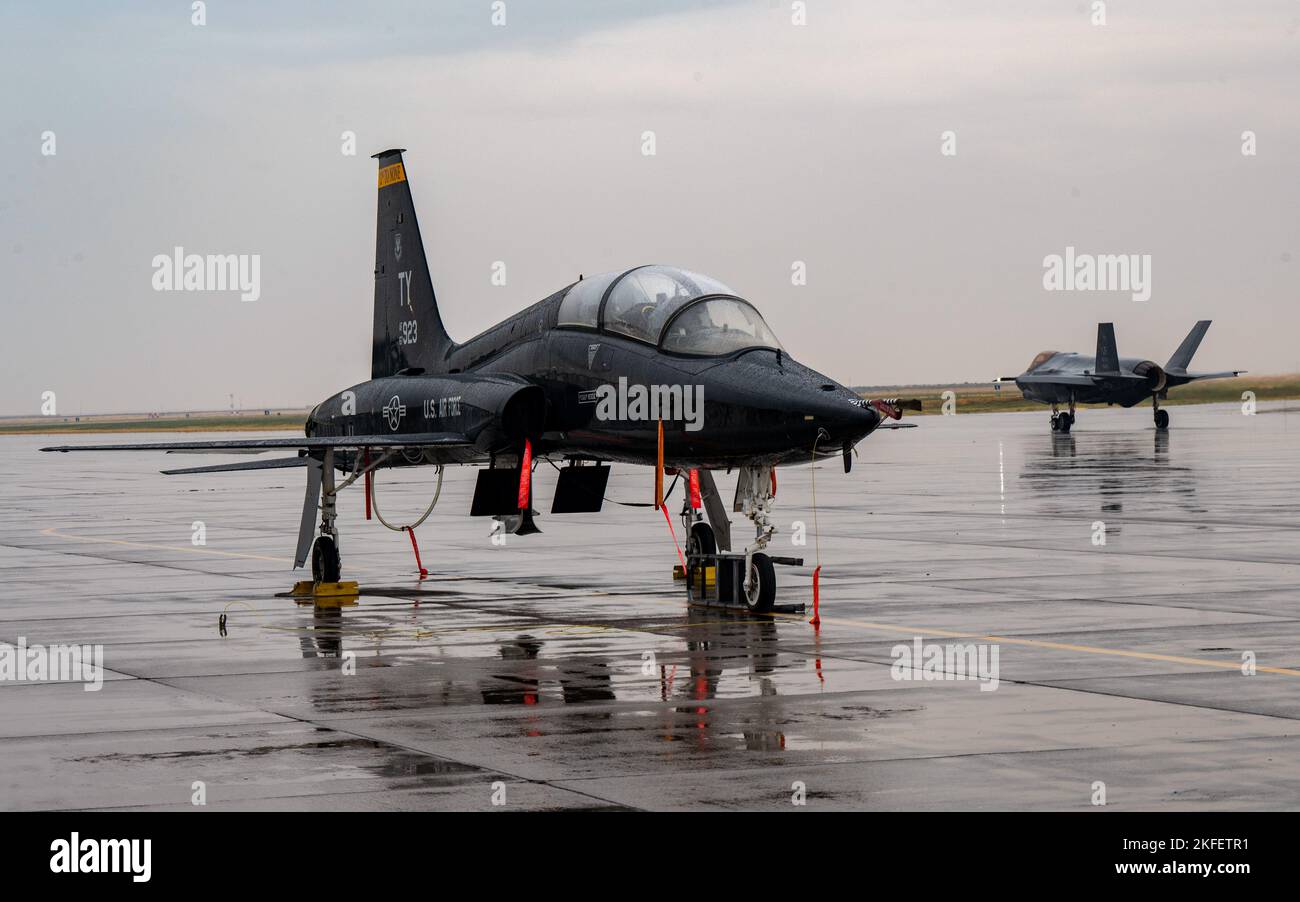 A U.S. Air Force F-35A Lightning II assigned to the 61st Fighter ...
