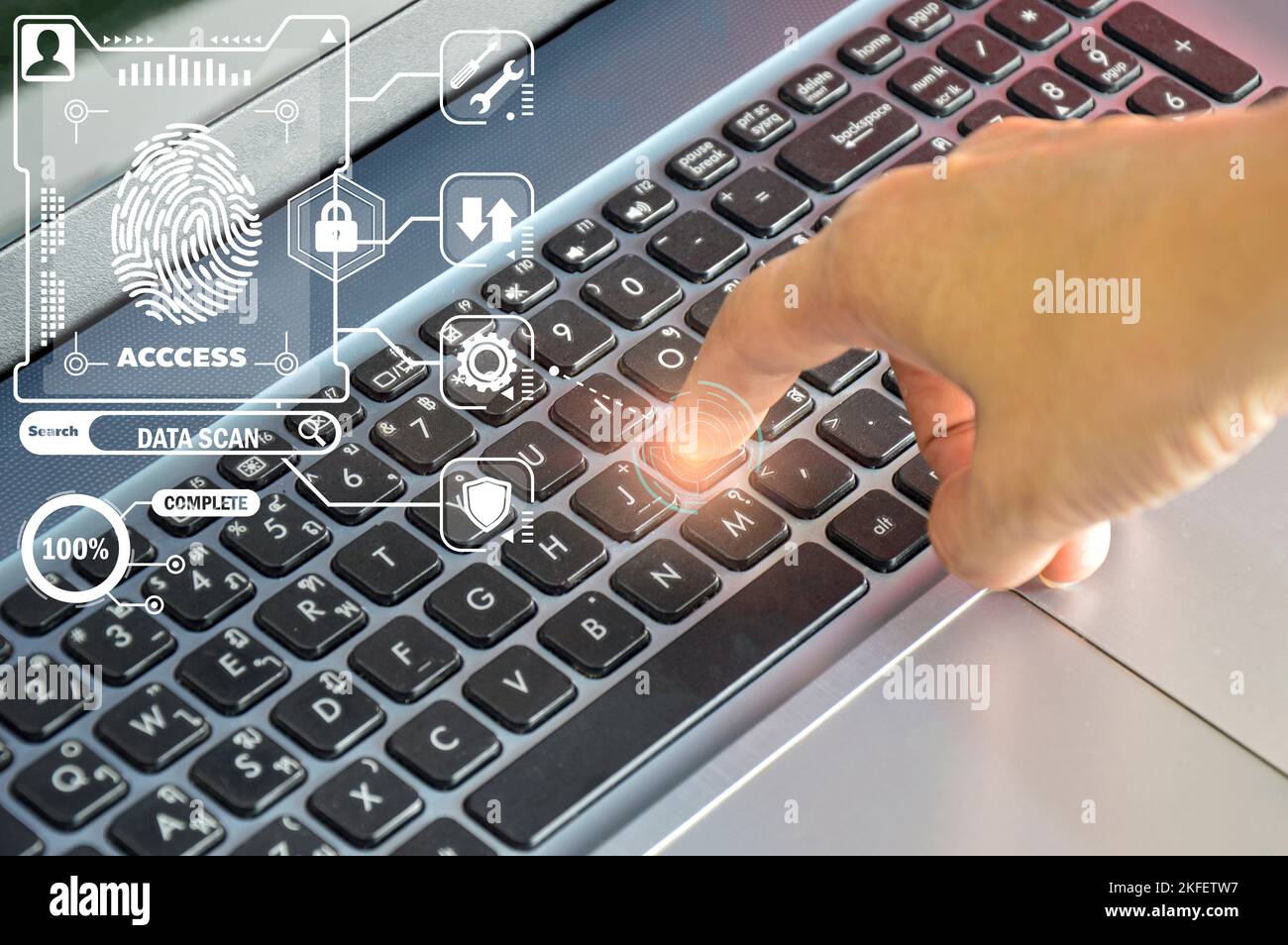 Important information security concepts must be protected Stock Photo ...