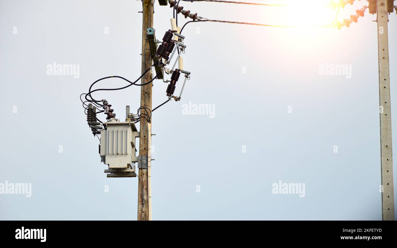 Power transformer substation village hi-res stock photography and ...