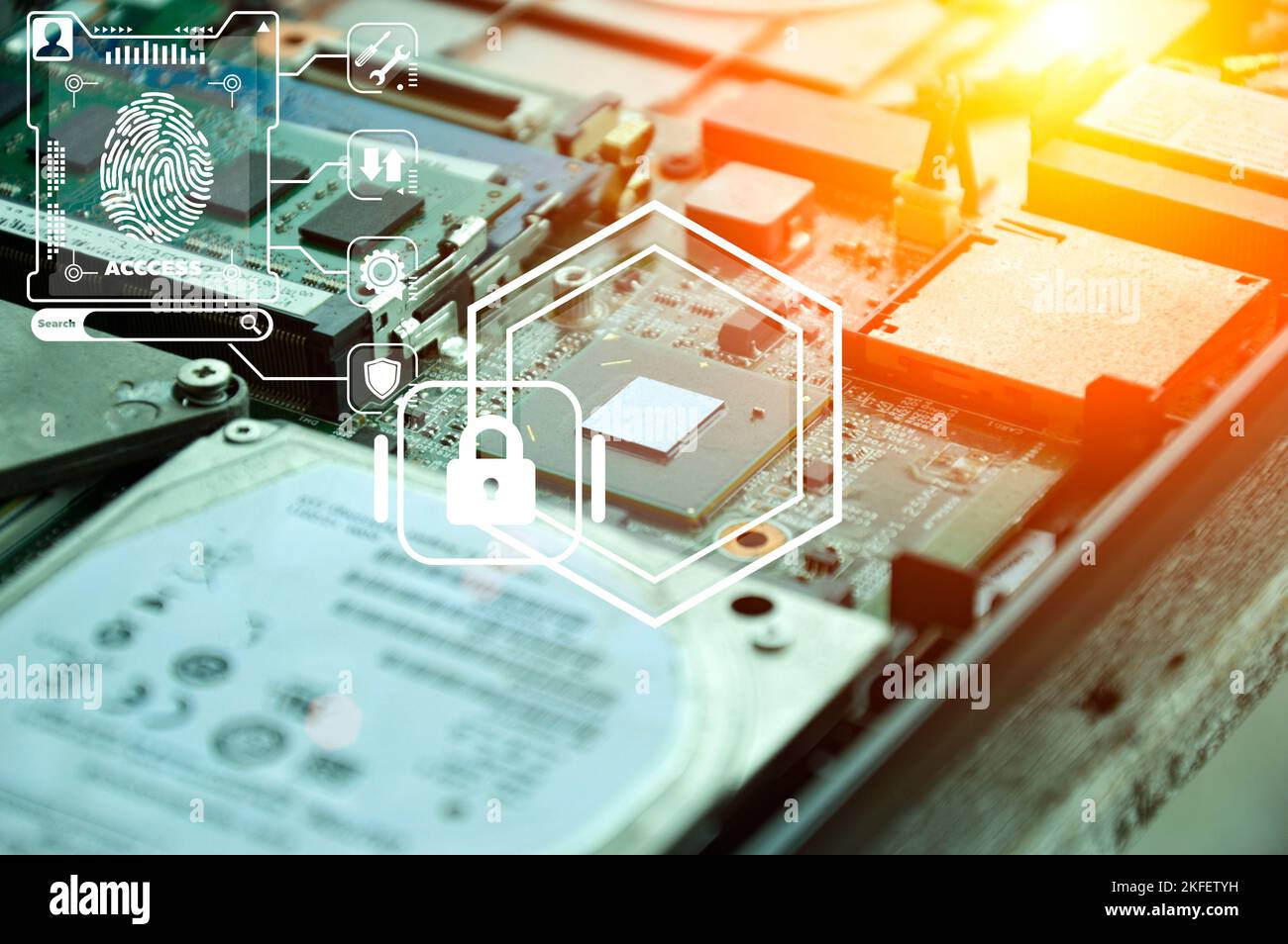 Important information security concepts must be protected Stock Photo ...