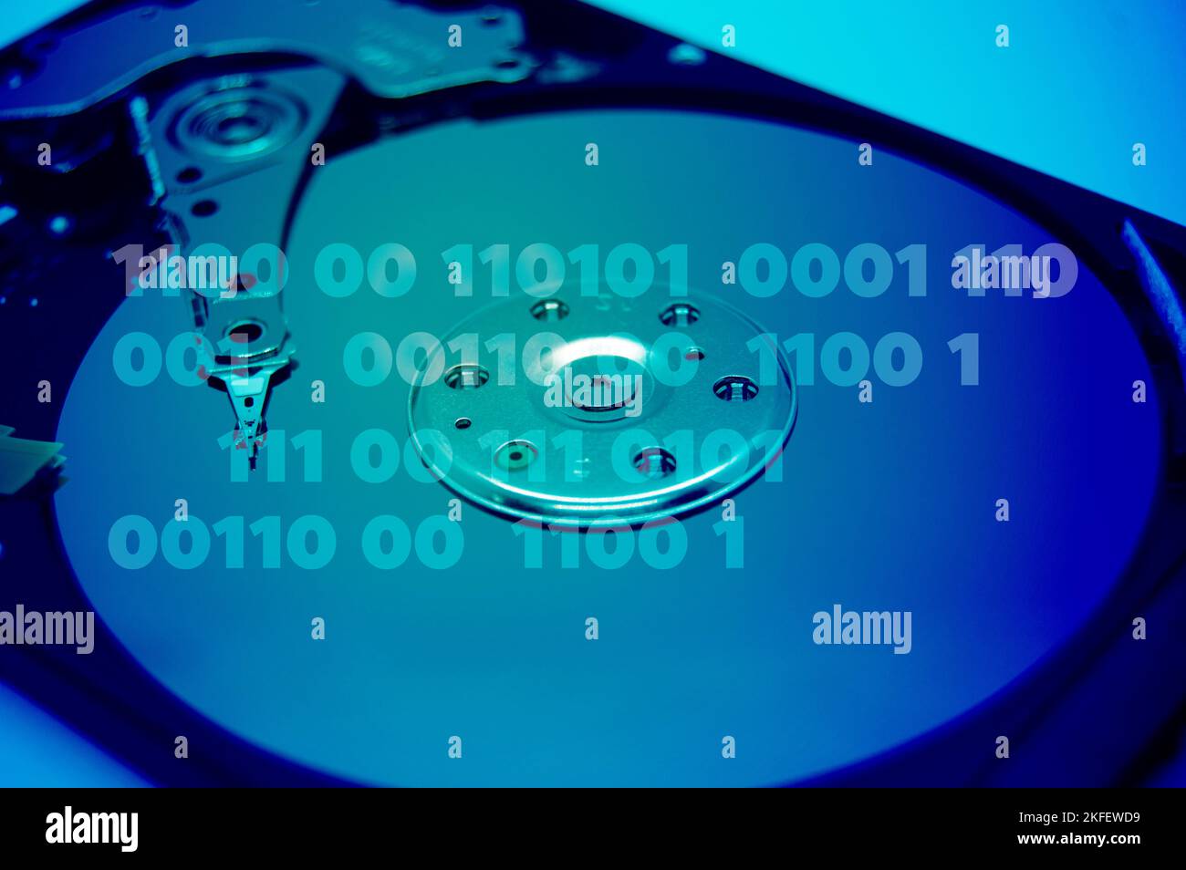 hard drive, concept The hard drive is where important data is stored ...