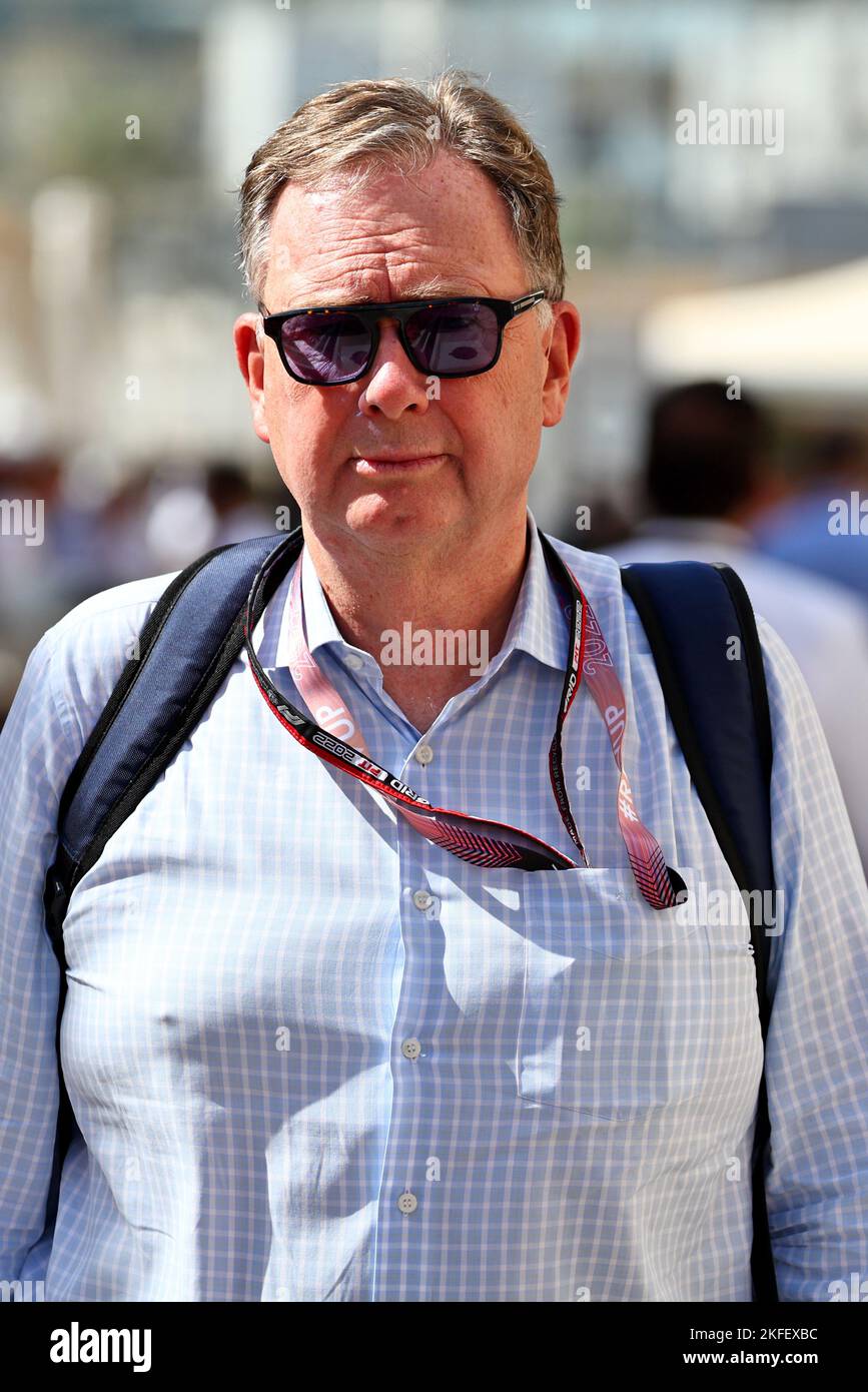 Abu Dhabi, UAE. 18/11/2022, Finn Rausing (SWE) Tetra Laval Co-Owner and ...