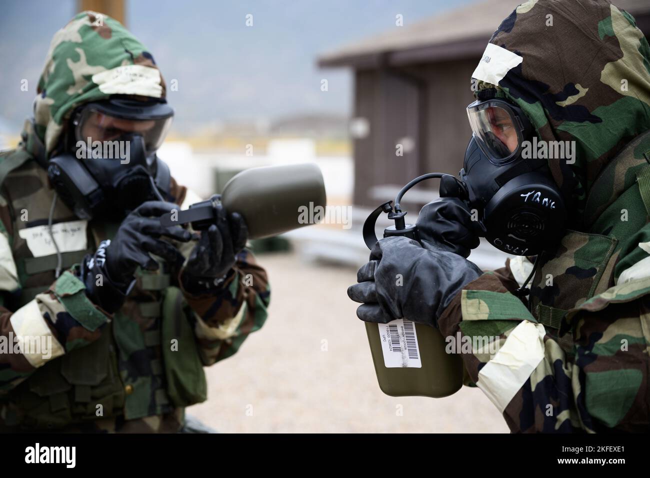 Airmen practice survival skills during an Ability to Survive and ...