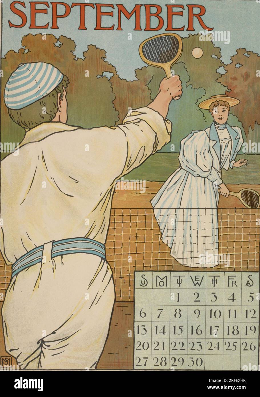 September, c1887 - 1922 Stock Photo - Alamy