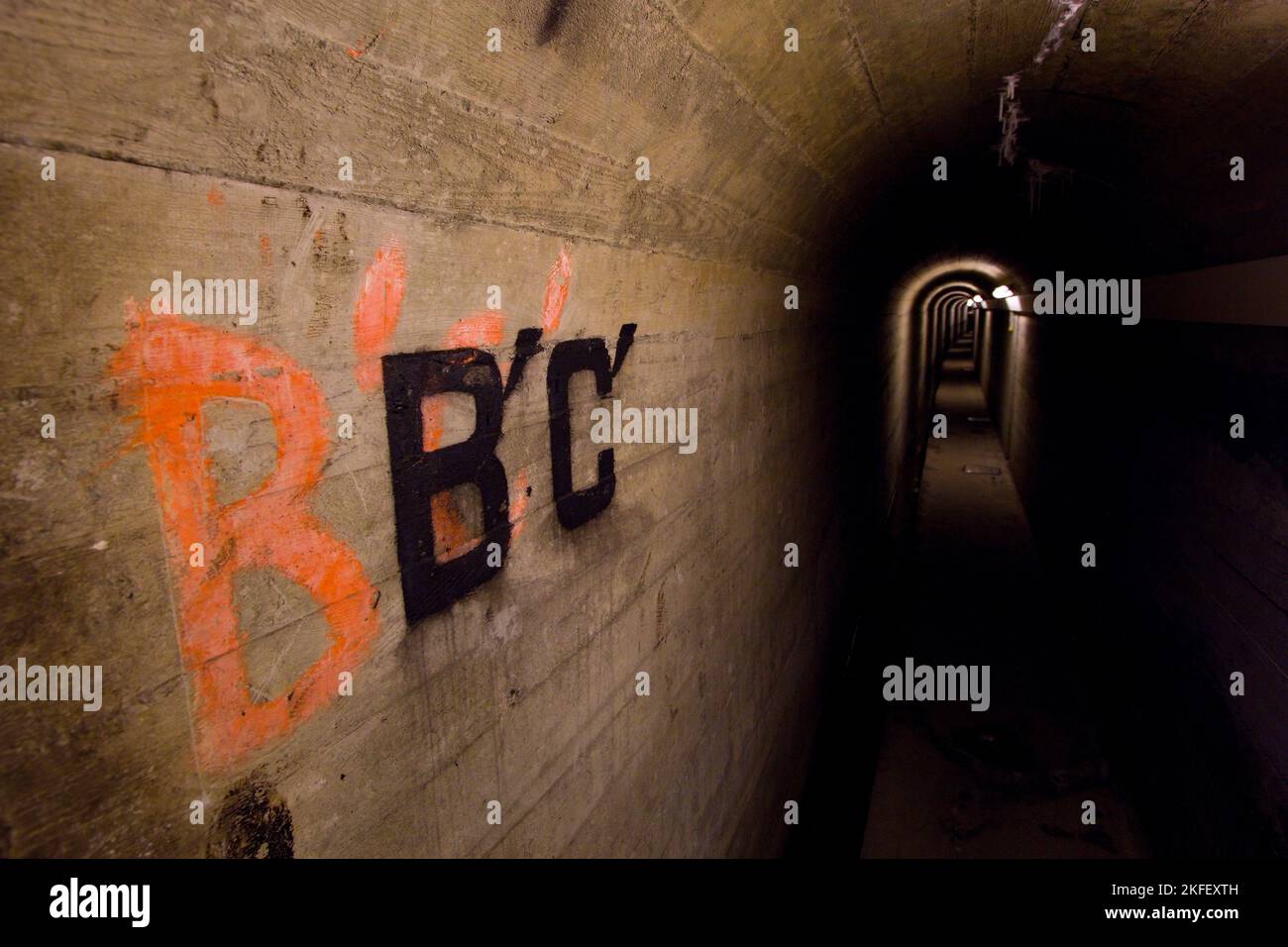 Interior of the dam of the Vranov Reservoir, Czechia Stock Photo - Alamy