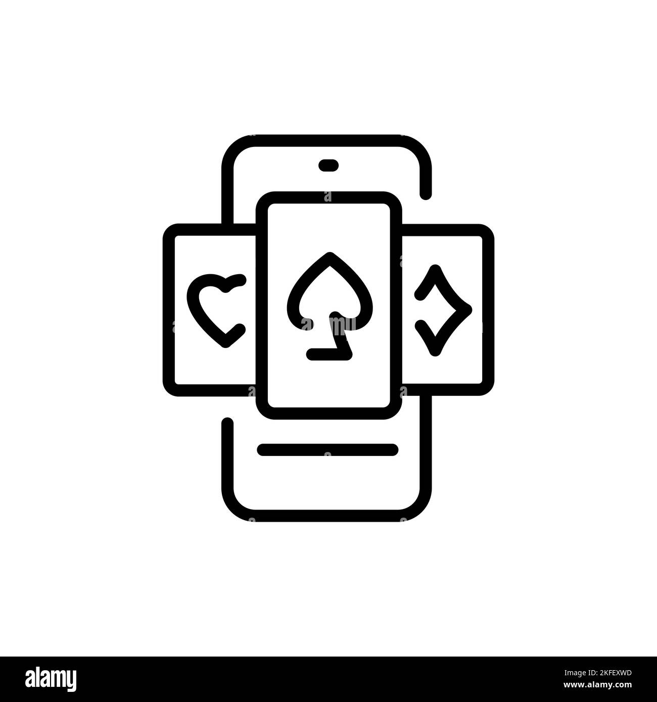 Online game vector vectors Black and White Stock Photos & Images - Alamy