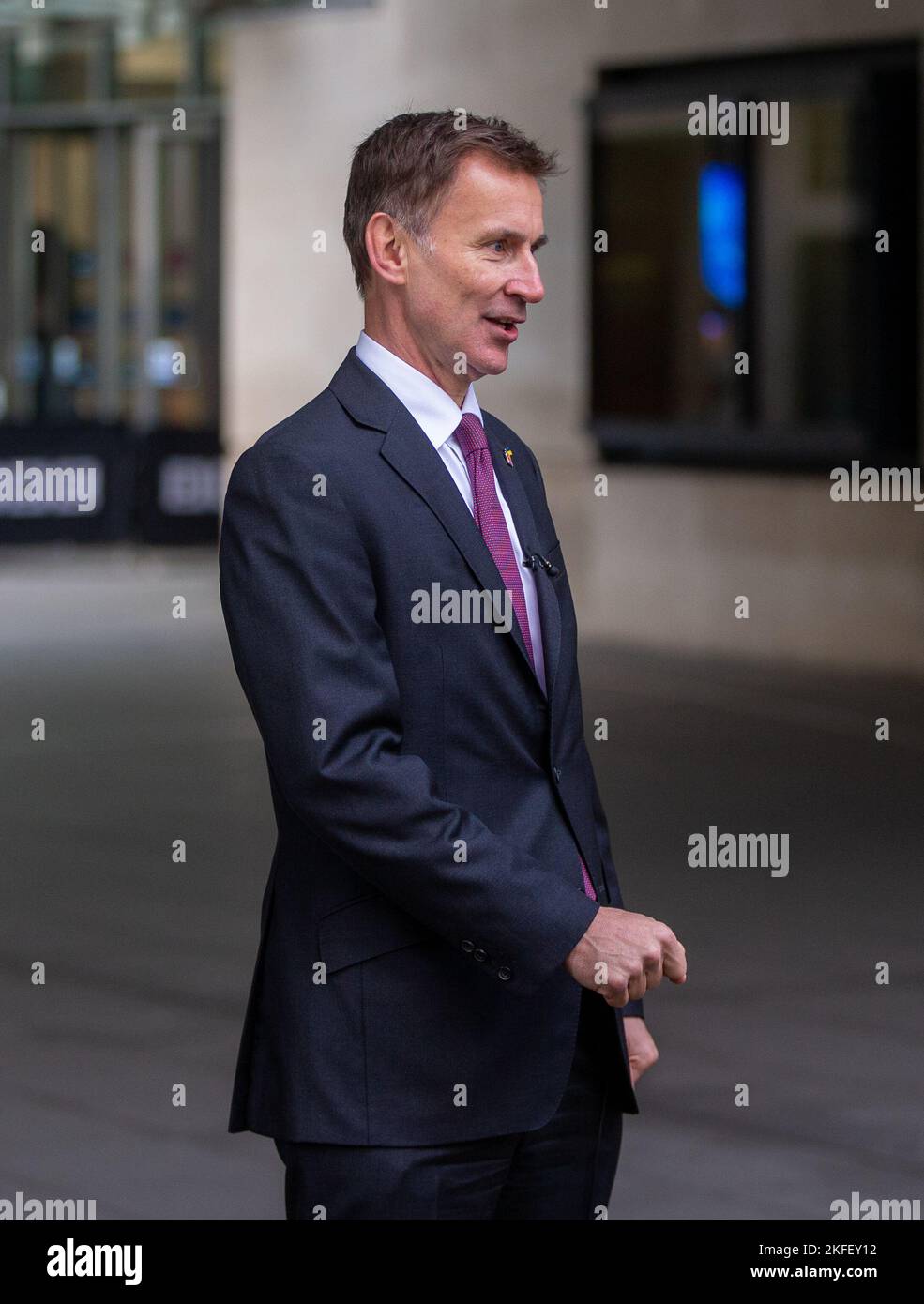 London, England, UK. 18th Nov, 2022. Chancellor of the Exchequer JEREMY ...