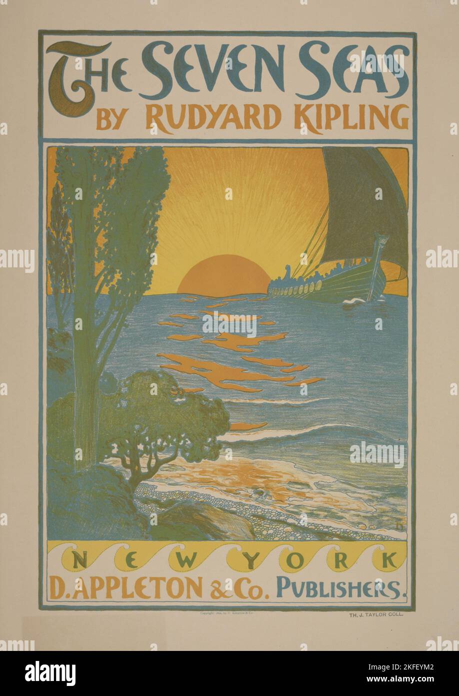 Vintage rudyard kipling book hi-res stock photography and images - Alamy