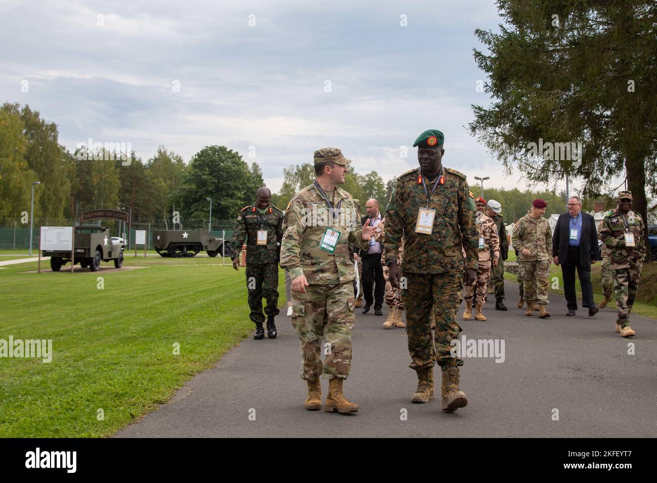 Brigadier General Bob Paciesky Ogiki Chief of Staff Land Forces Uganda ...