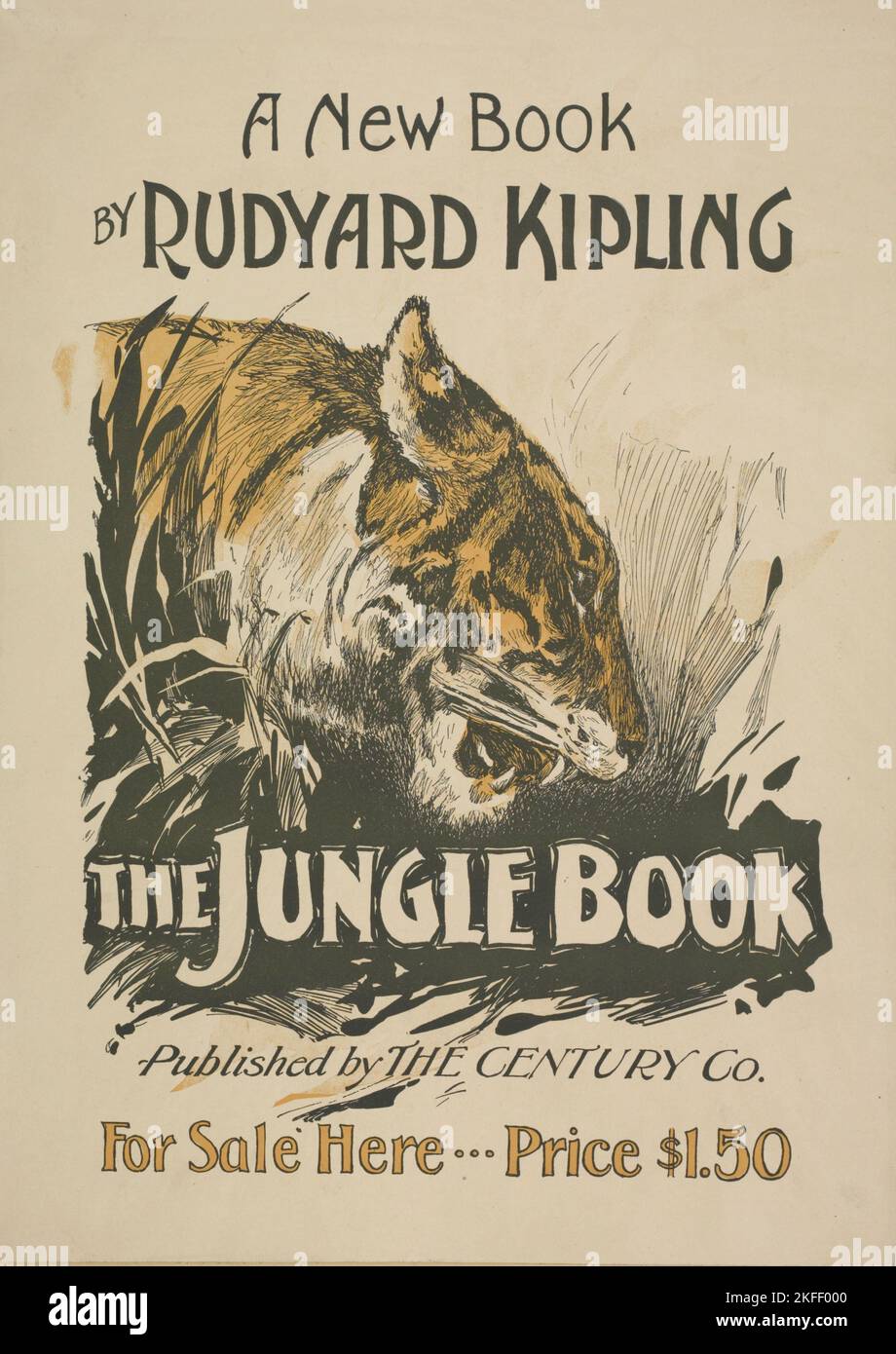 A new book by Rudyard Kipling. The jungle book, c1895 - 1911. Published ...
