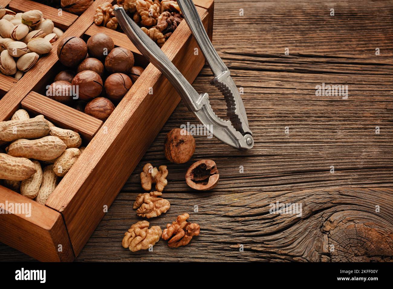 Various different mixed nuts hi-res stock photography and images - Alamy