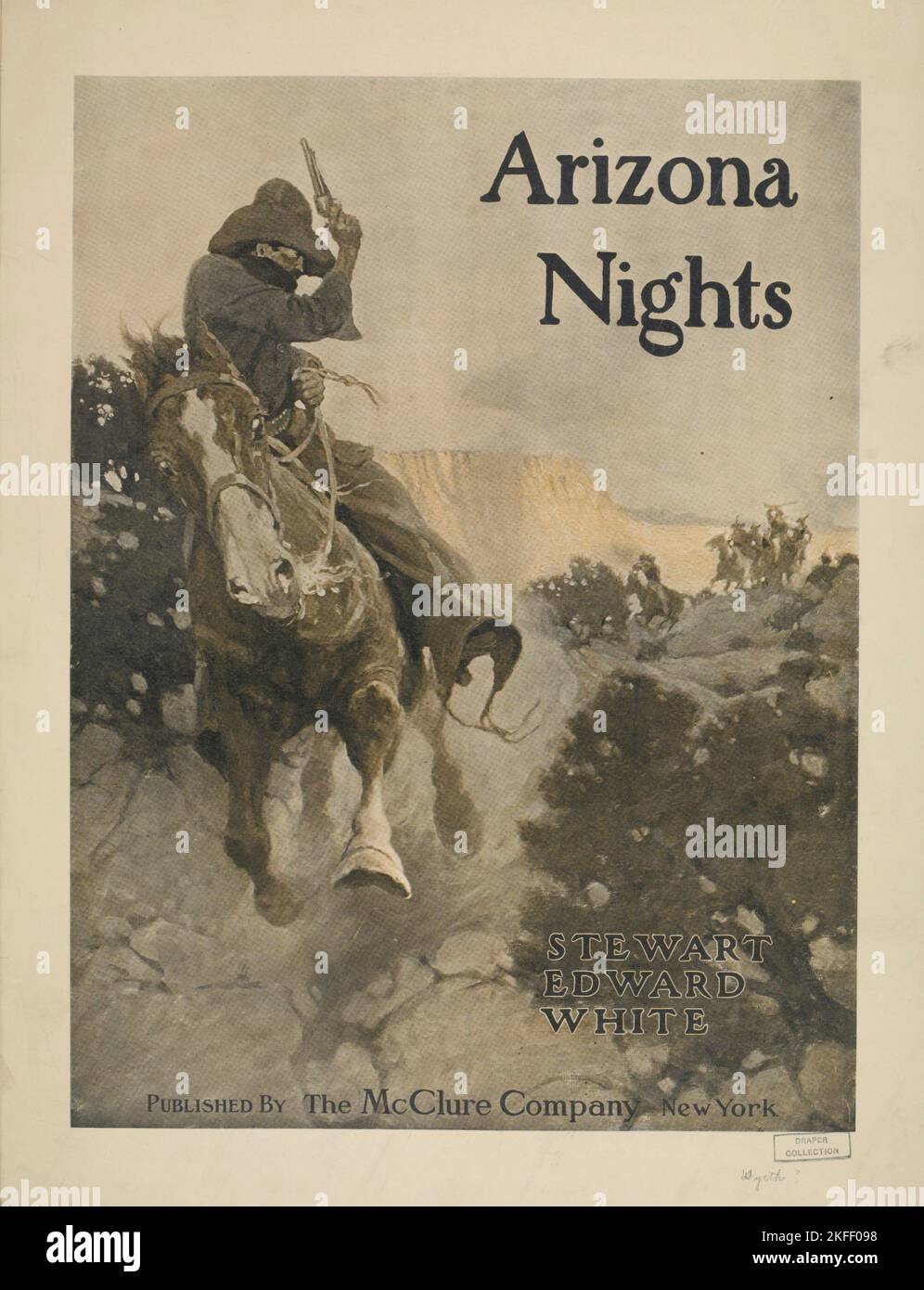 Arizona nights, c1895 - 1911. Originally published: 1907 Stock Photo ...