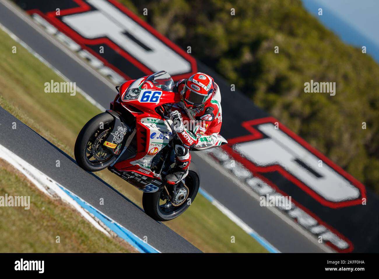 Friday, 18 November, 2022. Phillip Island, Australia. FIM Supersport ...