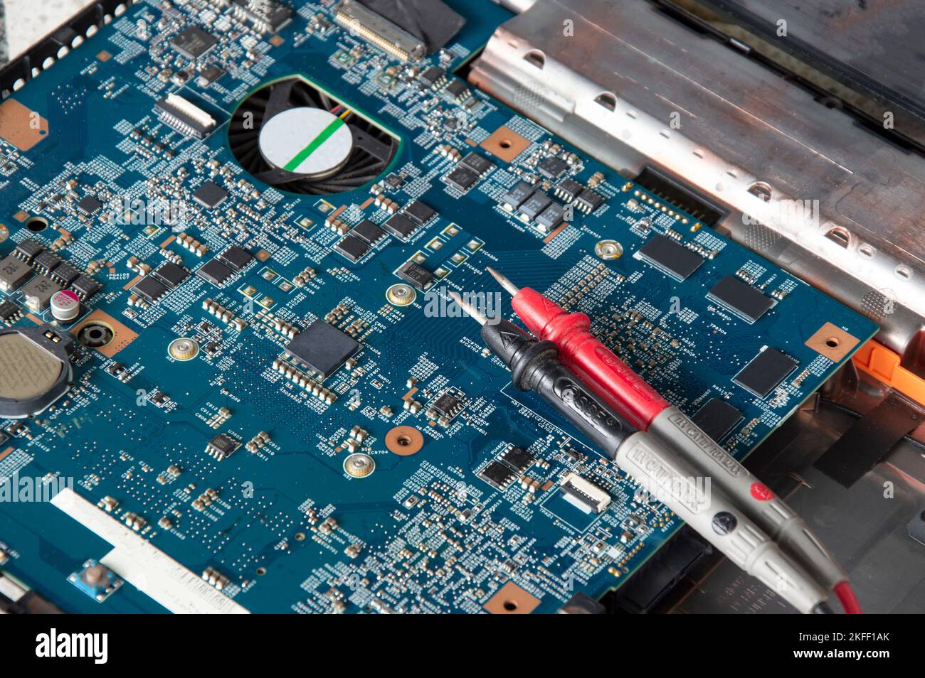 Image view, CPU, computer motherboard, electronic motherboard repair ...