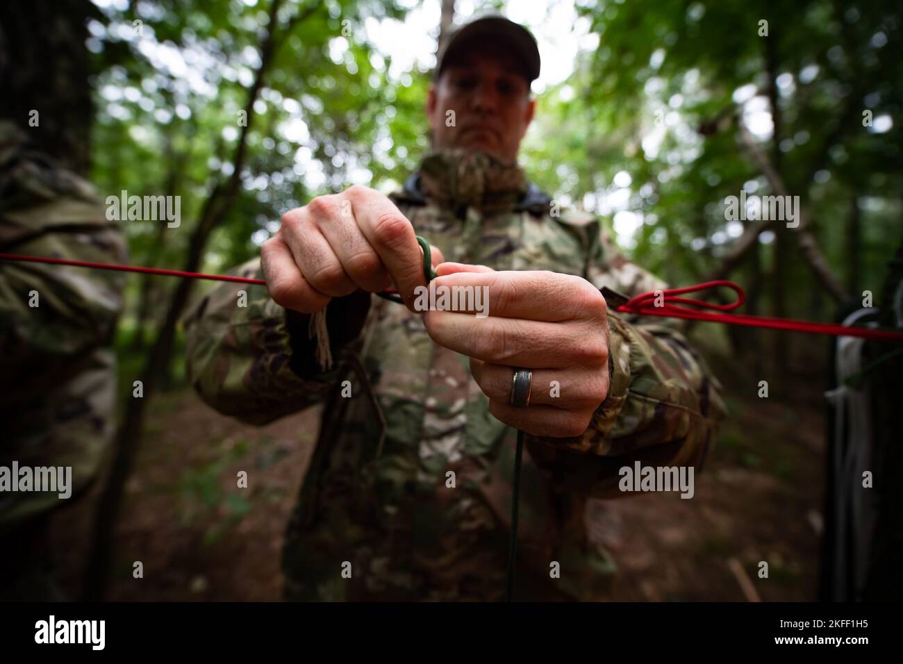 U.S. Air Force Lt. Col. David Pearce, 435th Contingency Response ...