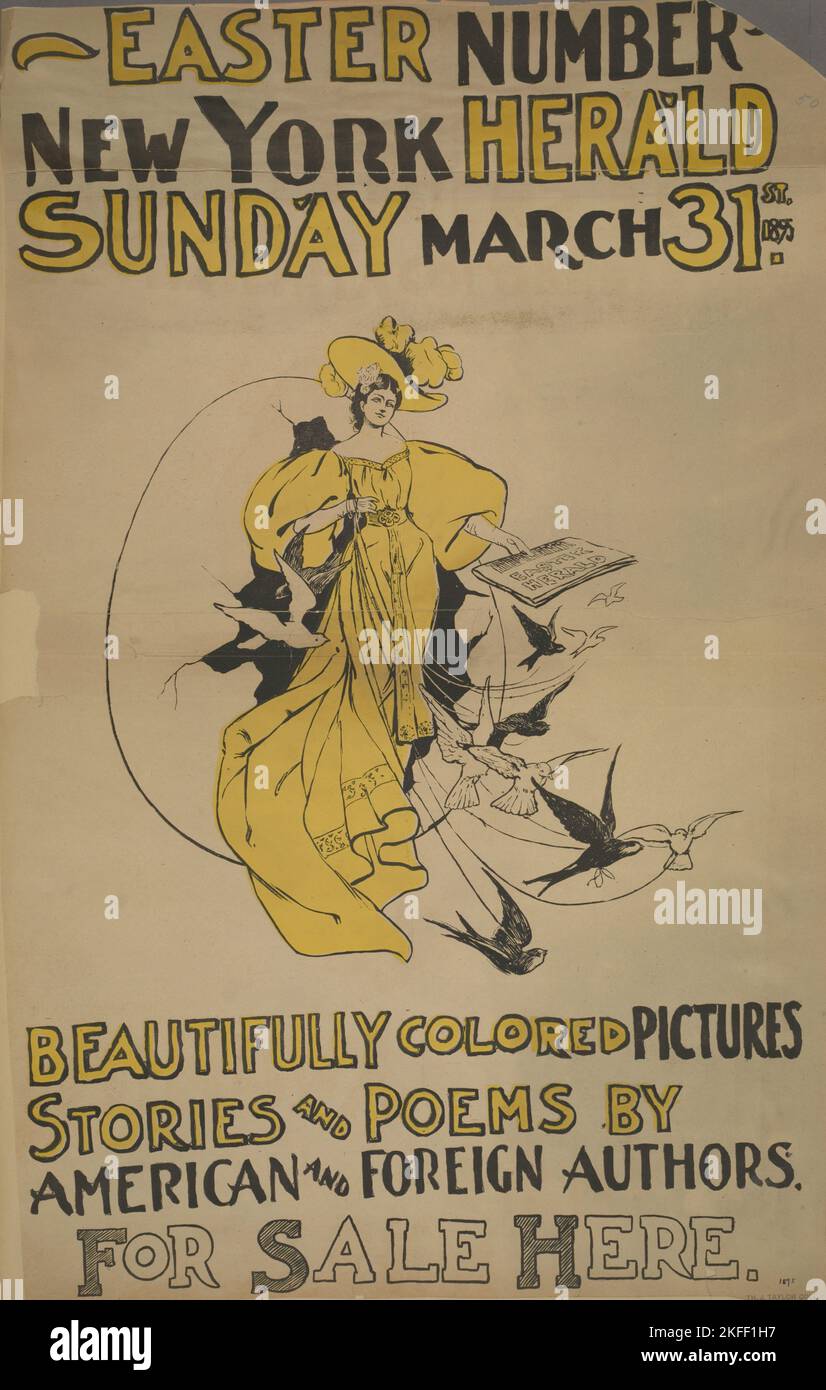 Easter 1897 hi-res stock photography and images - Alamy