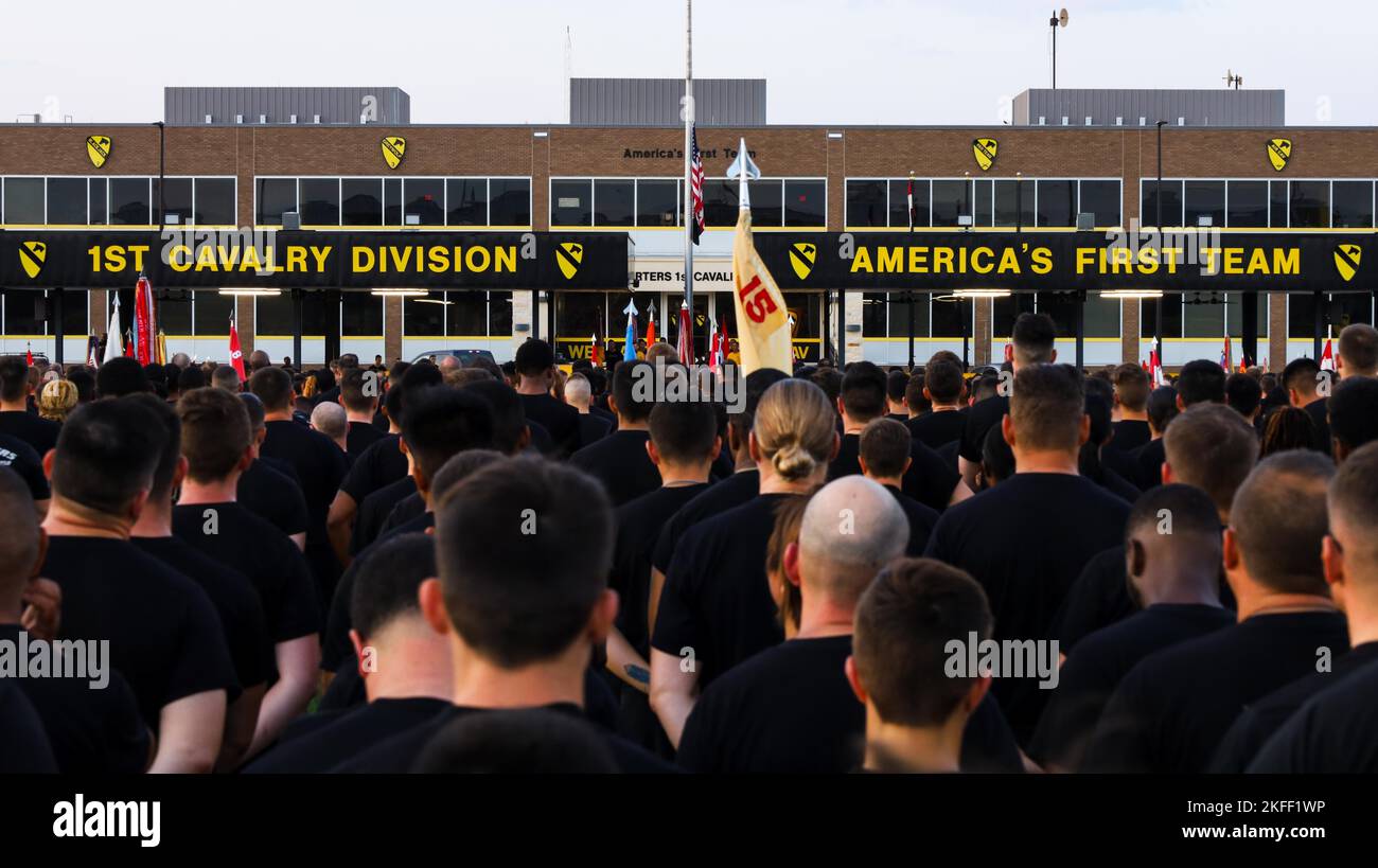 The 1st Cavalry Division celebrates its 101st birthday with a division ...