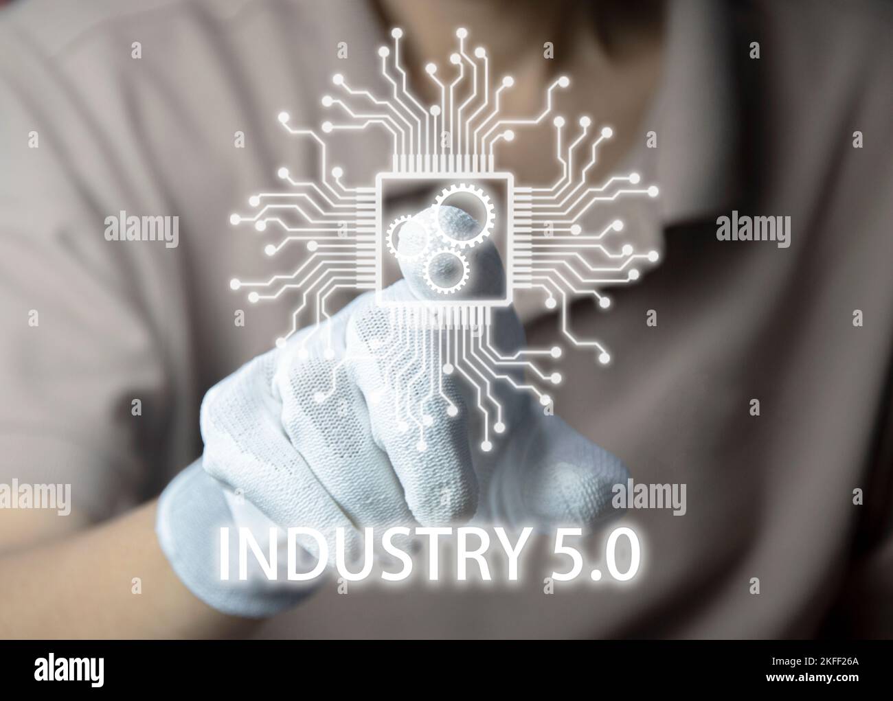 The concept of Industrial Revolution No. 5 is to improve the production process to be more ...