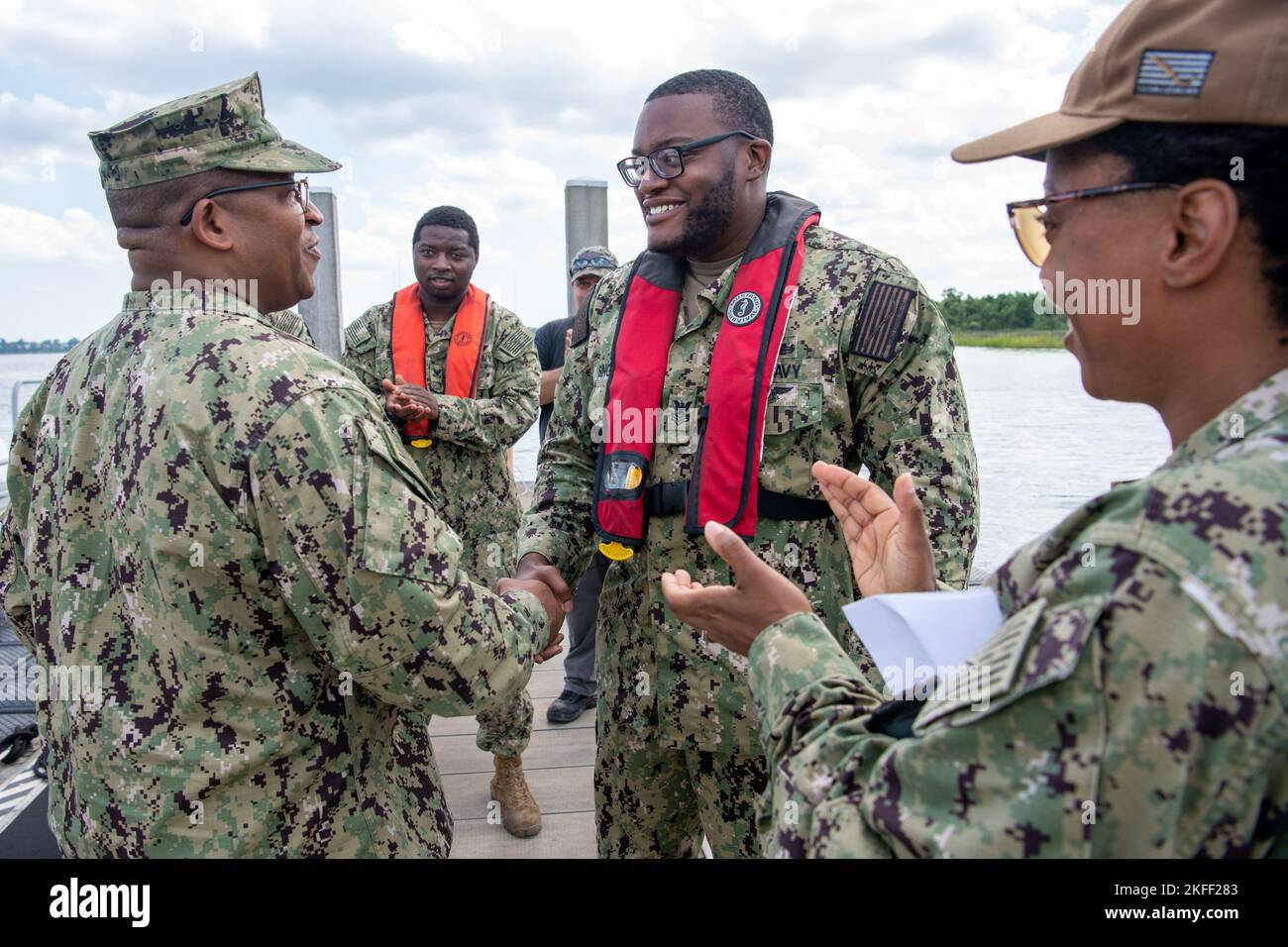 Fleet Master Chief Donald O. Myrick, command senior enlisted leader for ...