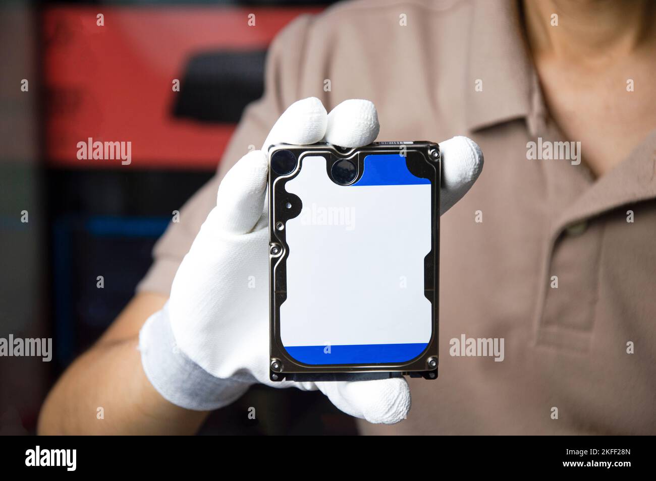 Hard disks are still popular in use today, holding a hard disk in your ...