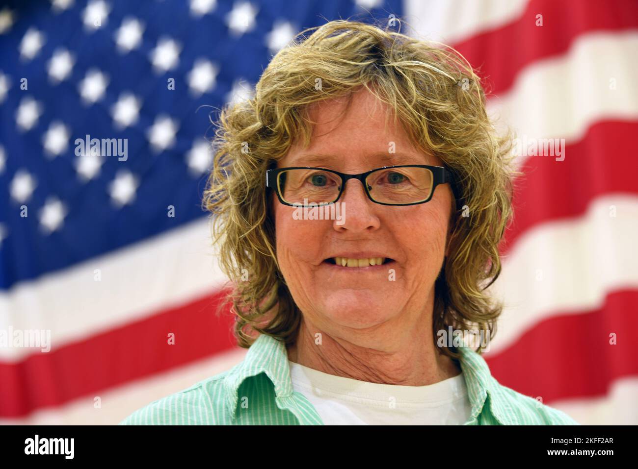 Janis Doss, Suicide Prevention Awareness manager, poses for a picture ...